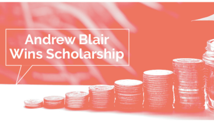 Student Success – Andrew Blair Wins Scholarship - Leicester College