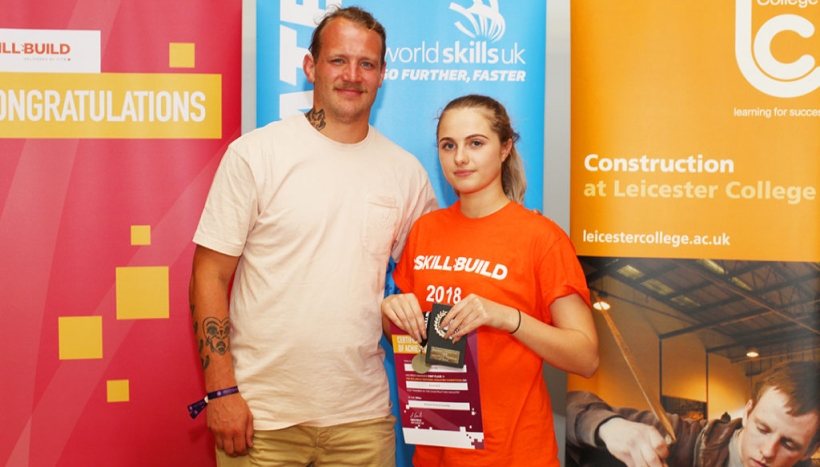 SkillBuild 2018 - Student wins GOLD! - Leicester College