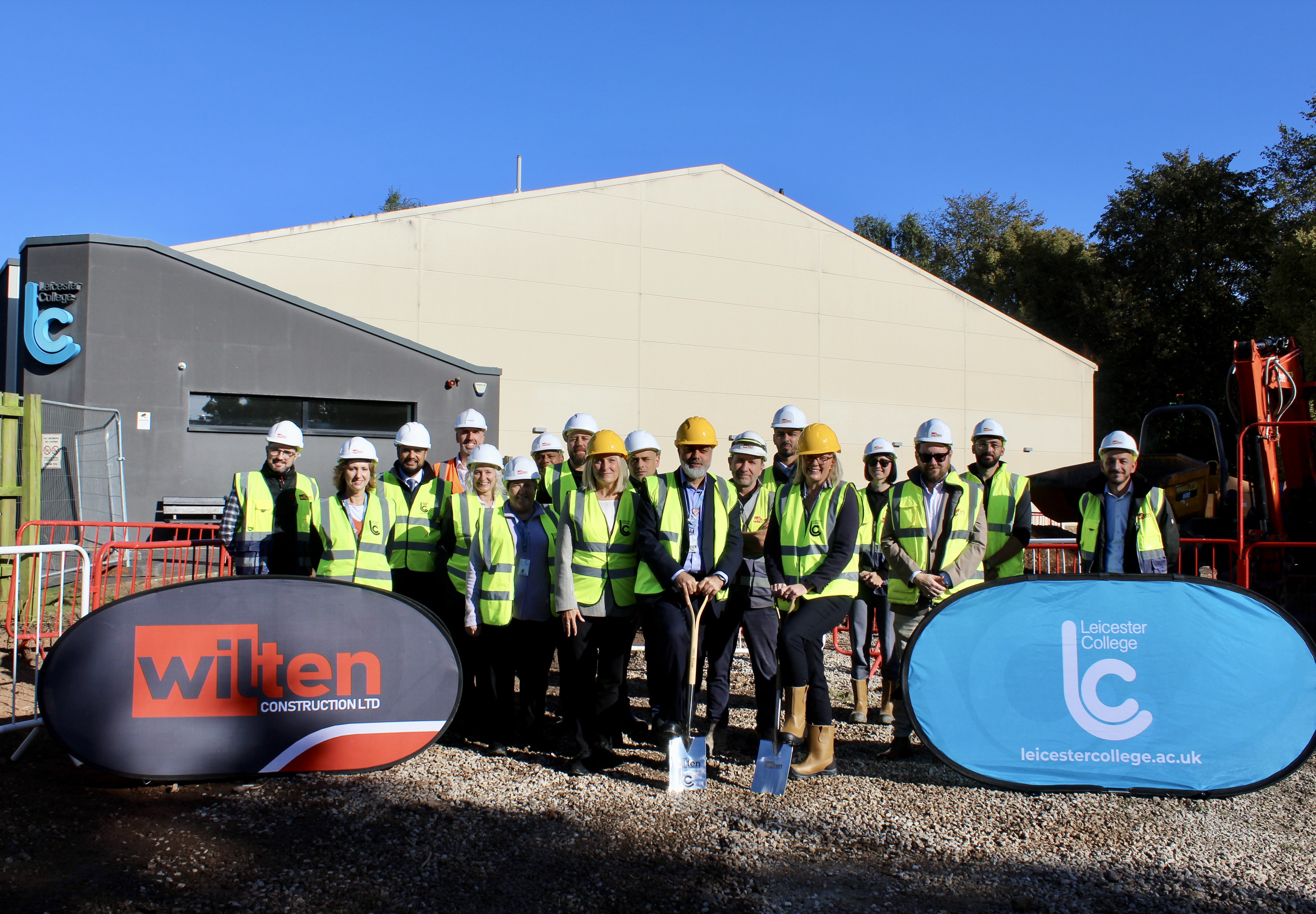 Leicester College breaks ground on new Aeronautical and Space ...