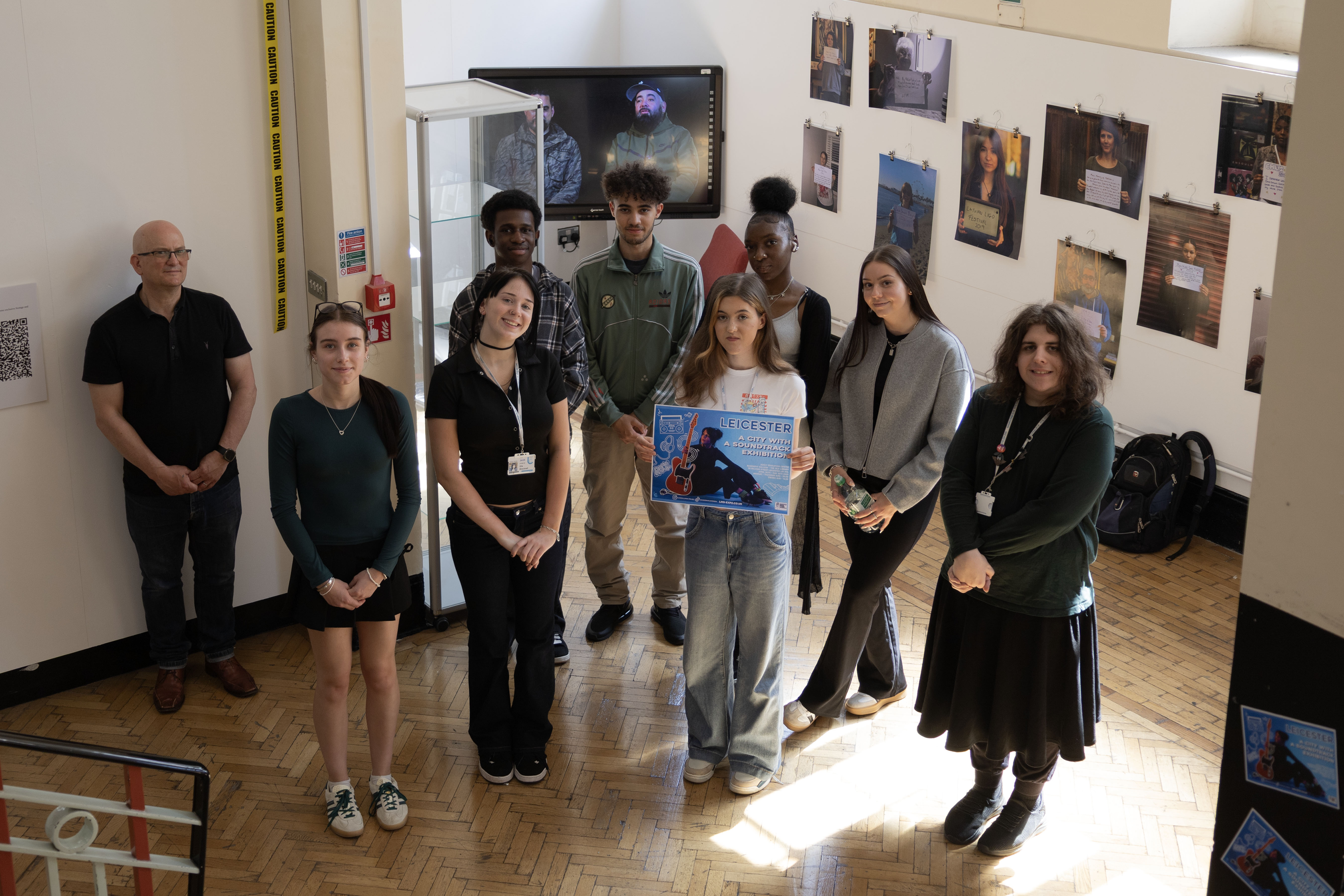 New exhibition on display by Media Year 2 Students - Leicester College